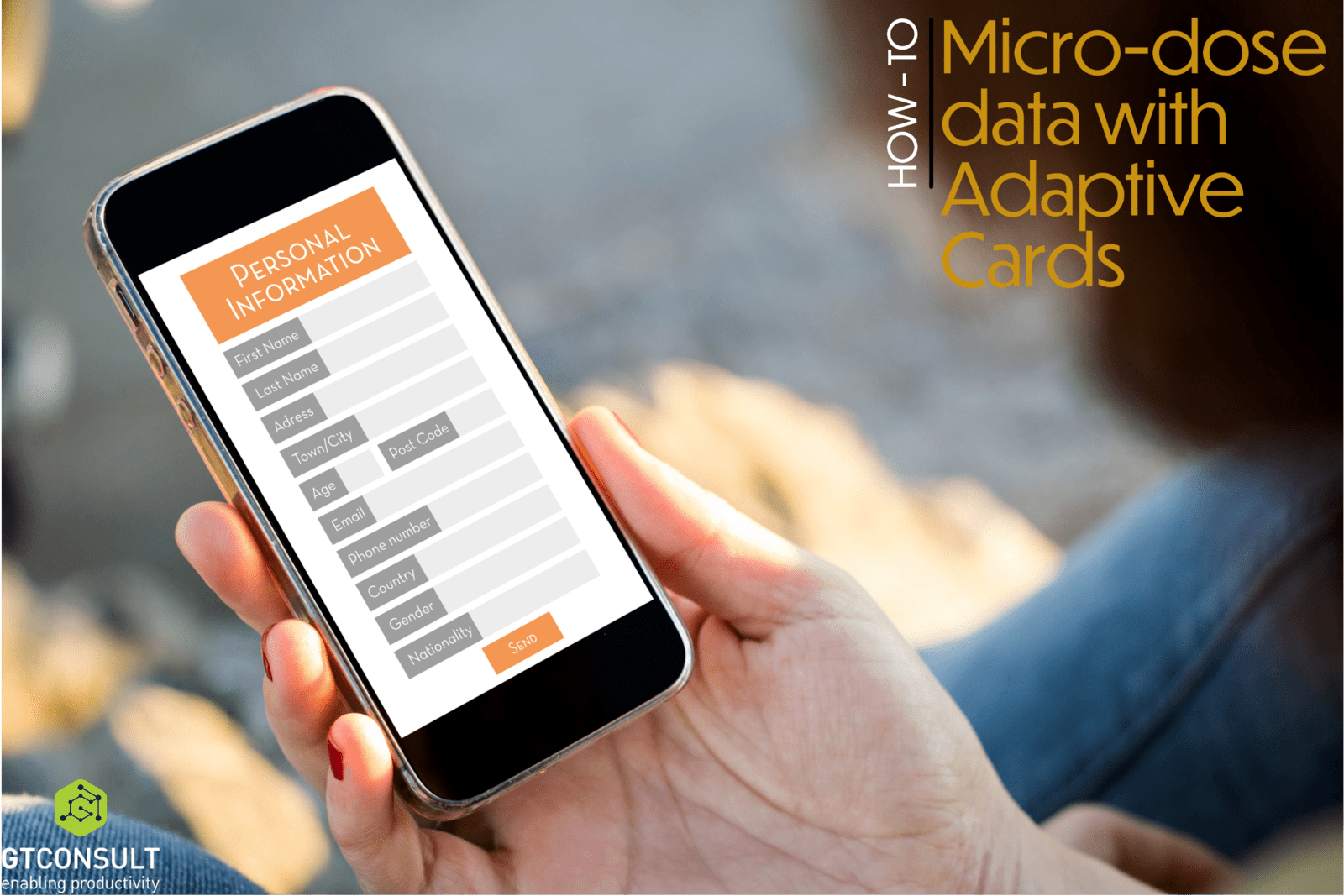 Micro-dose data with Adaptive Cards | GTconsult