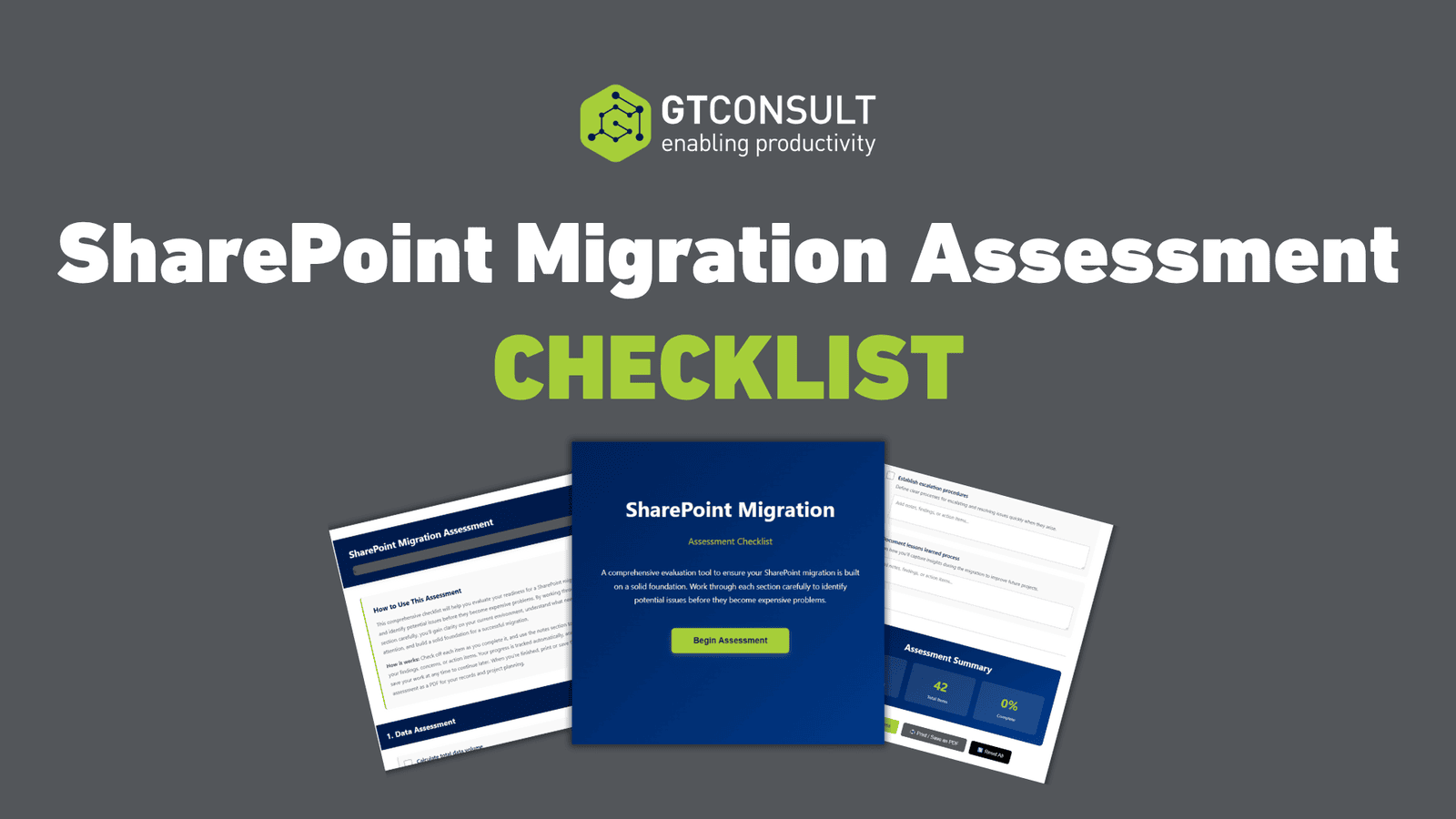SharePoint Migration Assessment Checklist Download